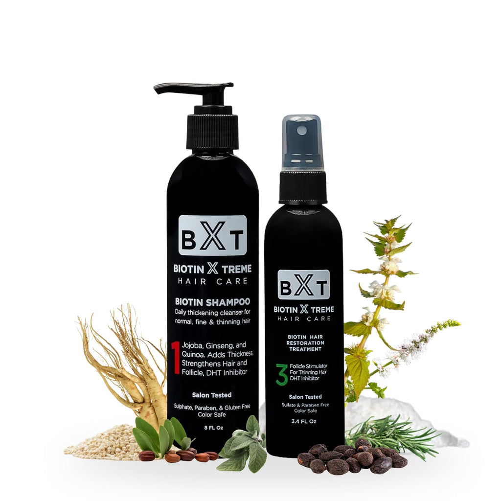 Biotin Shampoo And DHT Blocker Hair Growth Serum - 10% Off – Biotin ...